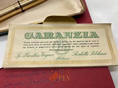 PELIKAN 520 N - GOLD FILLED OVERLAY | Tenpen - By Letizia Iacopini